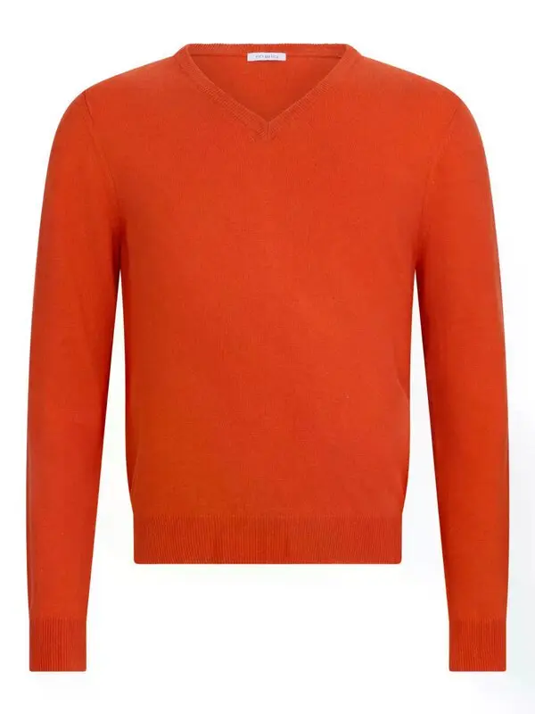 Malo V-neck Sweater - Orange