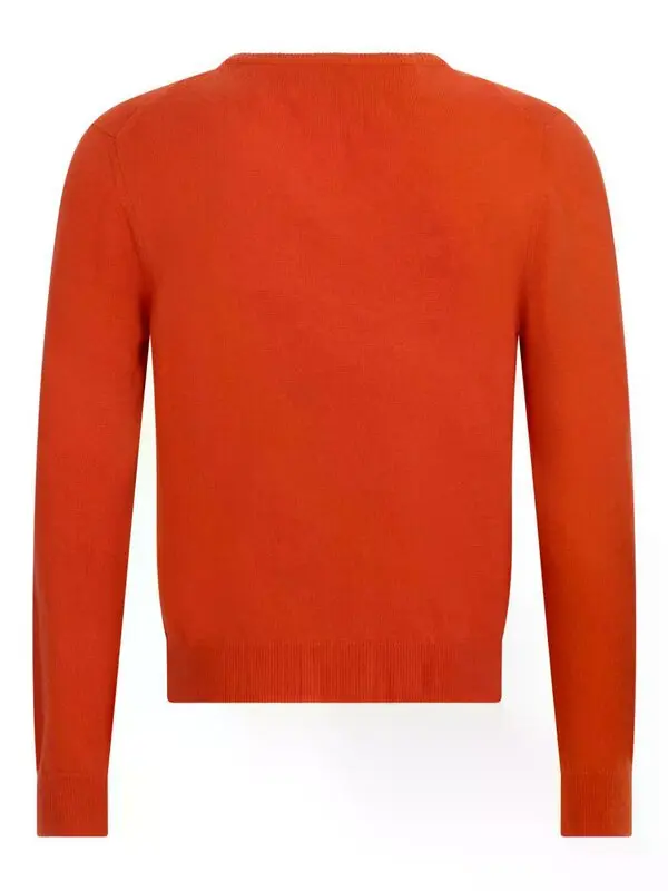 Malo V-neck Sweater - Orange