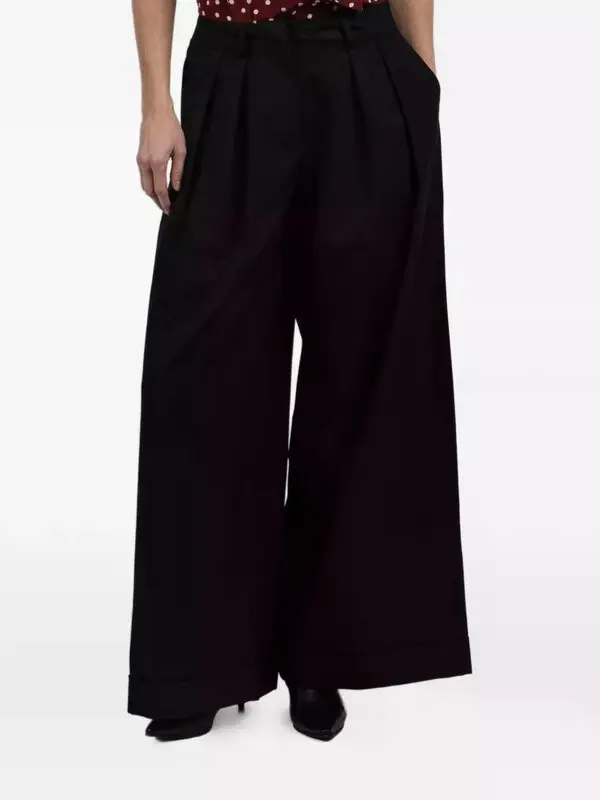 Françoise Mila Pleated Palazzo Pants