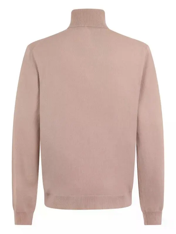 Malo Roll Neck Sweater - Neutrals