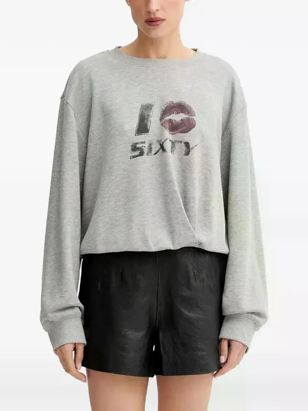 Miss Sixty Graphic Print Sweatshirt