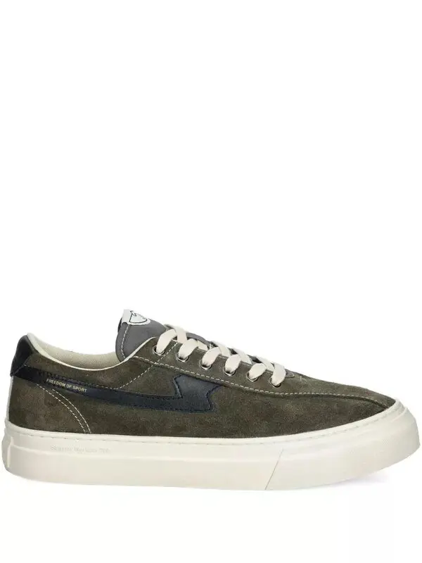 S.W.C STEPNEY WORKERS CLUB Dellow Leather Sneakers - Green