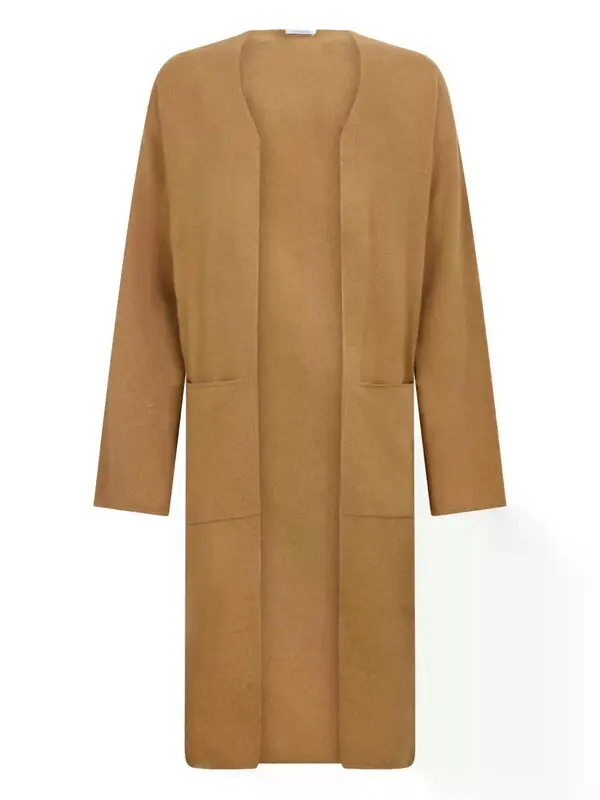 Malo Pocket Cardigan - Brown