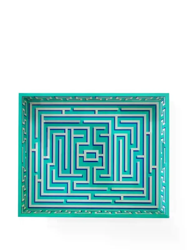 Jonathan Adler Labyrinth-pattern Decorative Tray
