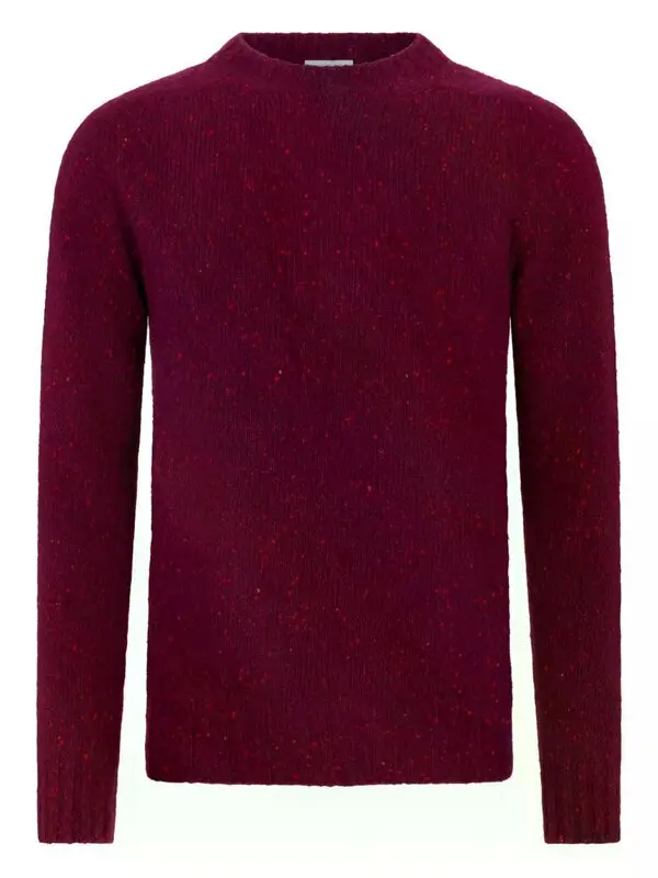 Malo Speckled Crew-neck Sweater