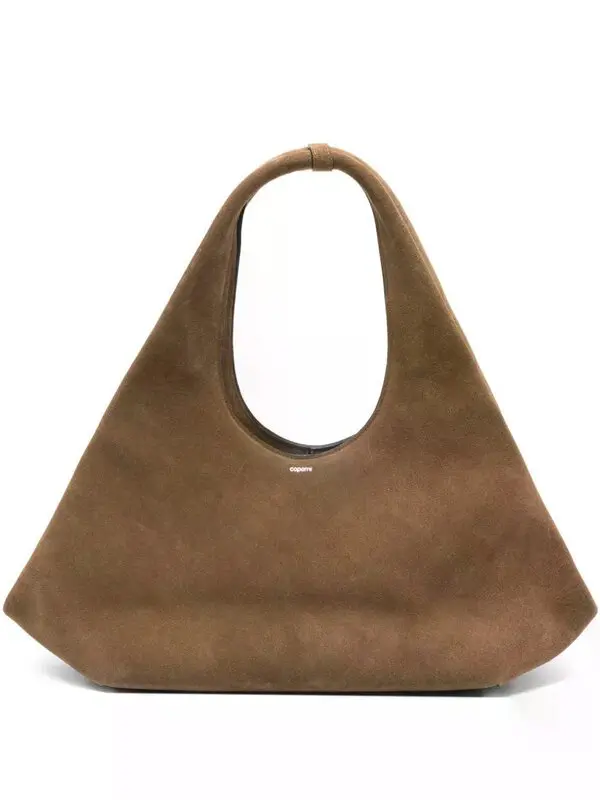 Coperni Suede Top-handle Tote Bag - Brown