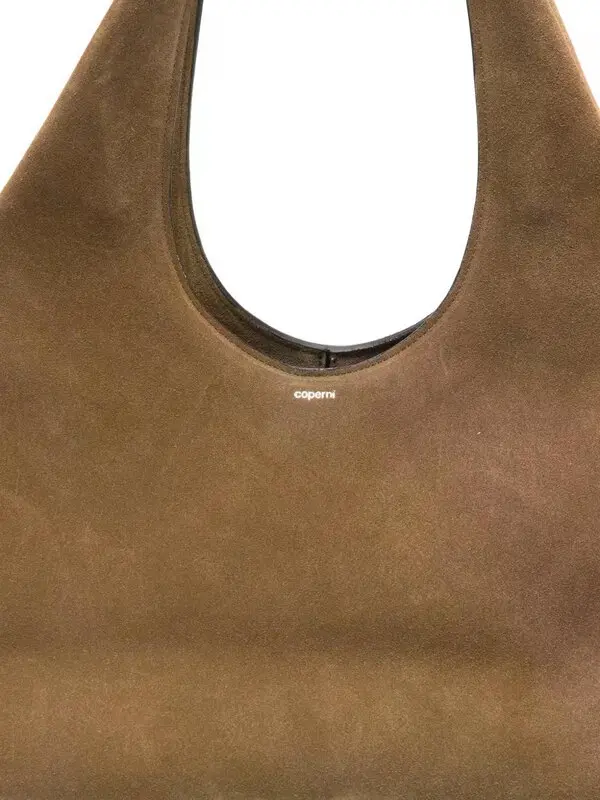 Coperni Suede Top-handle Tote Bag - Brown