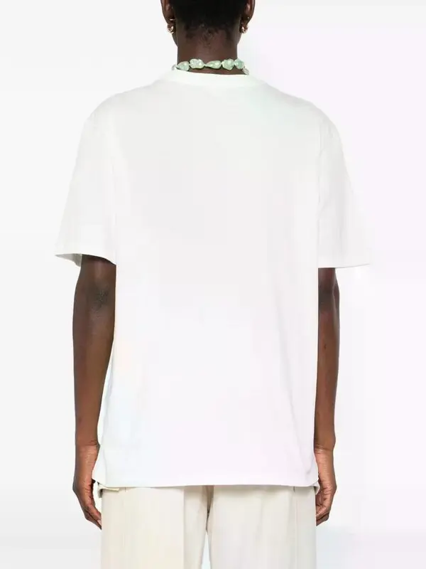 Etro Logo-detail T-shirt - Neutrals
