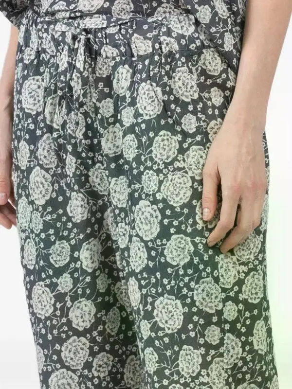 Xirena Floral-print Drawstring Trousers