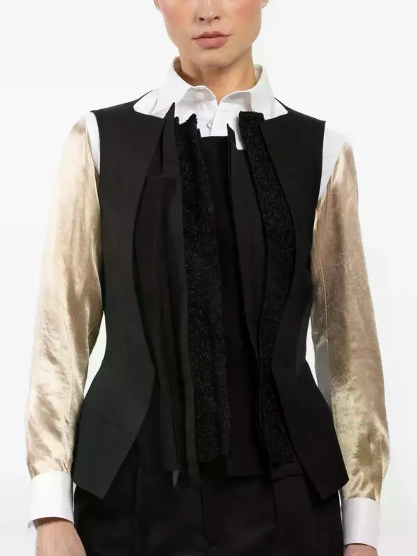 SHIRO SAKAI Asymmetric Vest