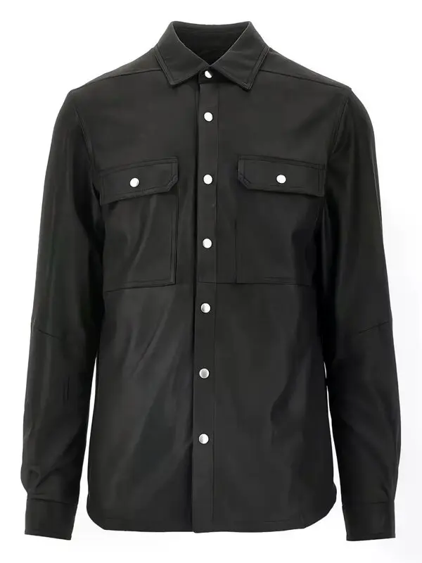 Rick Owens Buttoned Shirt Jacket