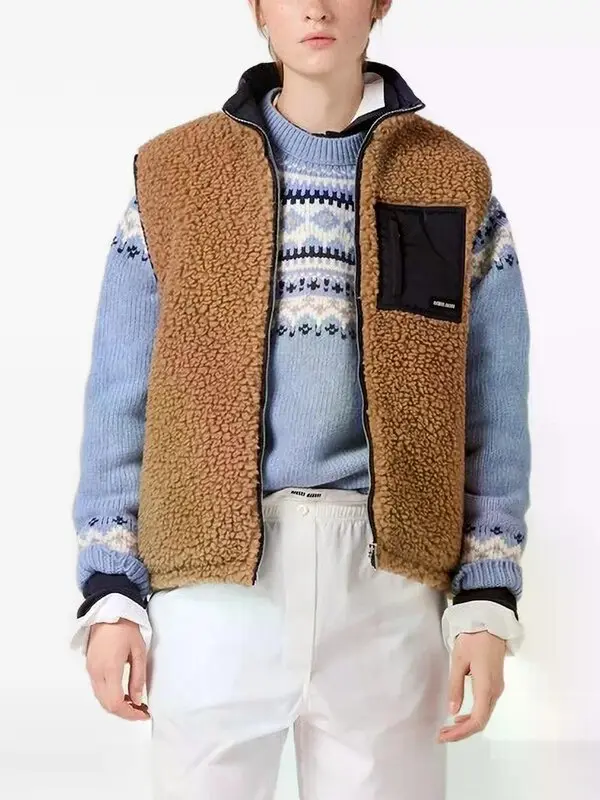 Miu Miu Teddy Down Vest