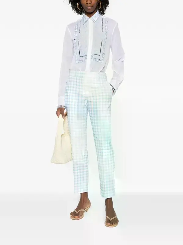 Ermanno Scervino Gingham Trousers