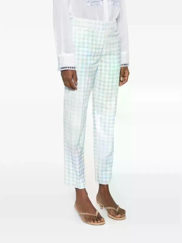 Ermanno Scervino Gingham Trousers