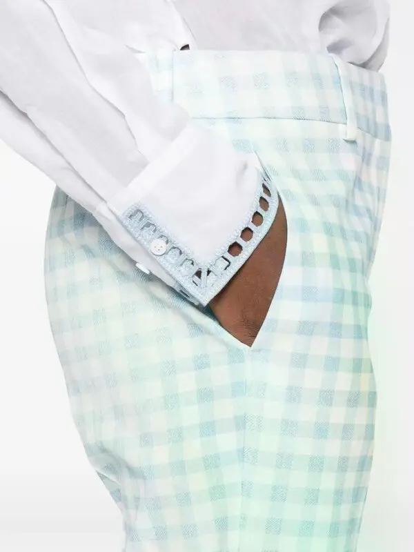 Ermanno Scervino Gingham Trousers