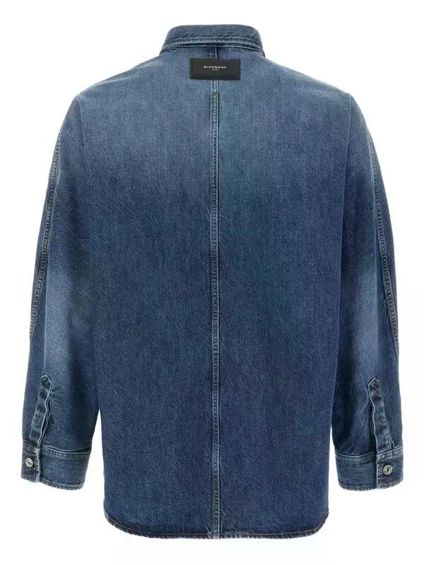 Givenchy Chest-pocket Denim Shirt