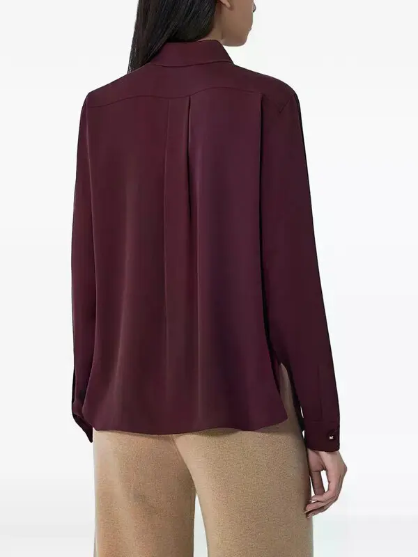 Max Mara Silk Button-down Shirt