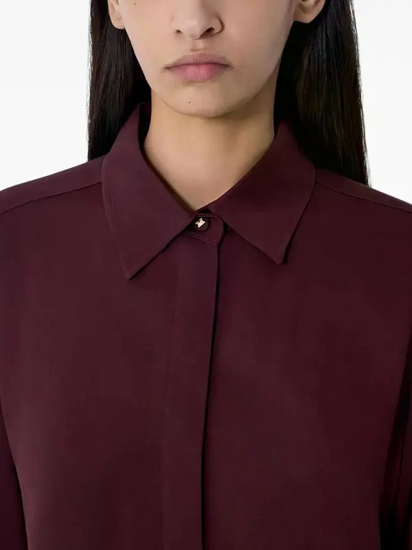 Max Mara Silk Button-down Shirt