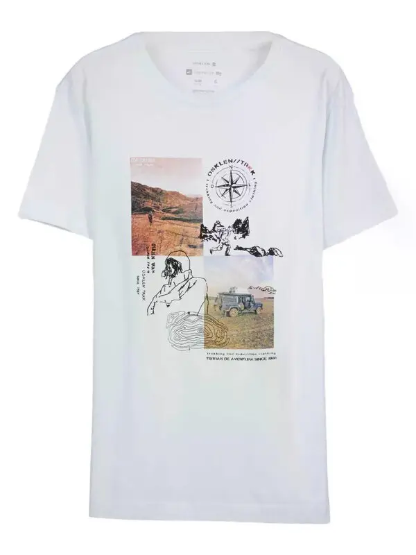 OSKLEN Printed T-shirt - White