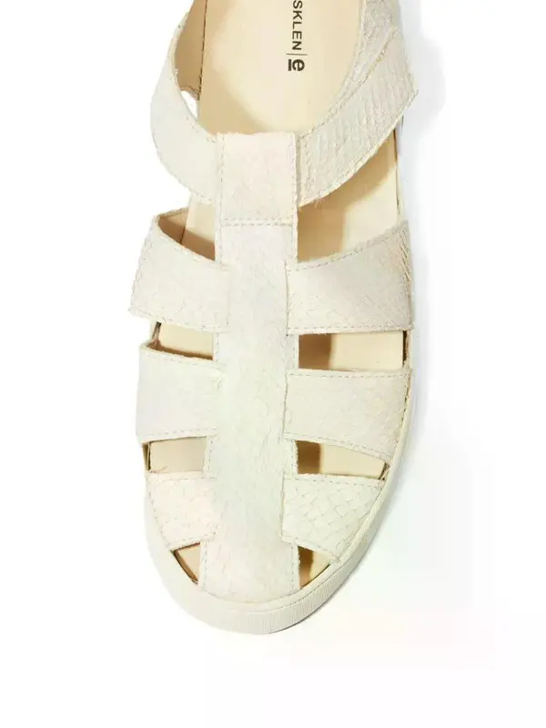 OSKLEN Soho Resort Leather Cage Sandals