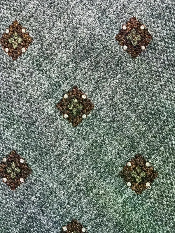 DELL'OGLIO Patterned Silk Tie