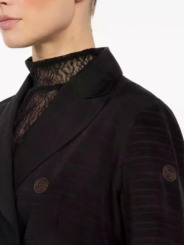 IBRIGU Button Double-breasted Jacket