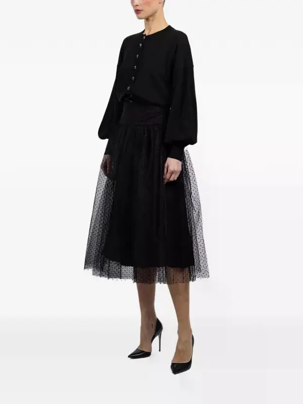 Zimmermann Polka-dot Midi Skirt