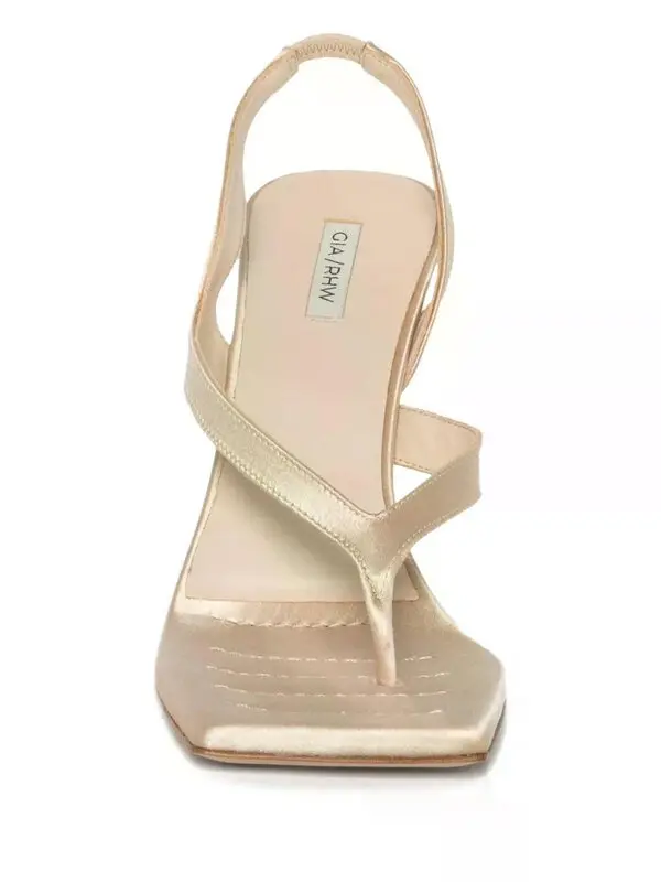 GIABORGHINI Rosie Square-toe Heeled Sandals