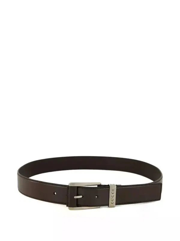 Gucci Adjustable Calfskin Belt - Brown