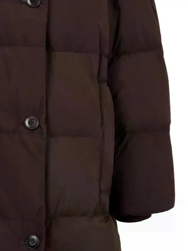 STUDIO TOMBOY Single-breasted Puffer Jacket - Brown