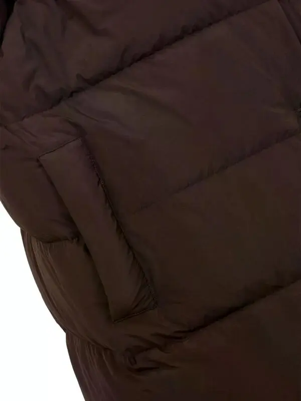 STUDIO TOMBOY Single-breasted Puffer Jacket - Brown
