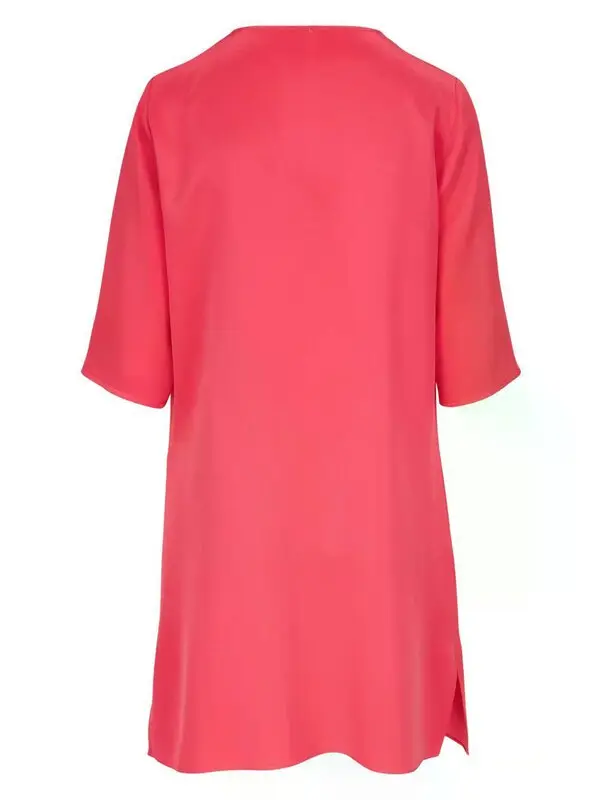 PETER COHEN V-neck Silk Dress