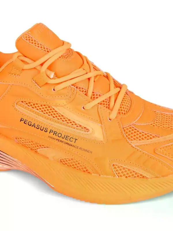 PLEIN SPORT Pegasus Project Lace-up Sneakers - Orange
