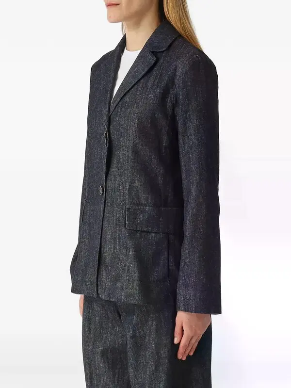 Max Mara Notched-lapel Pocket Blazer