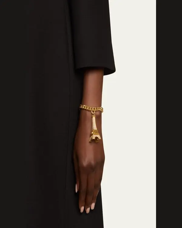 Valentino Garavani Chez Eiffel Tower Charm Bracelet