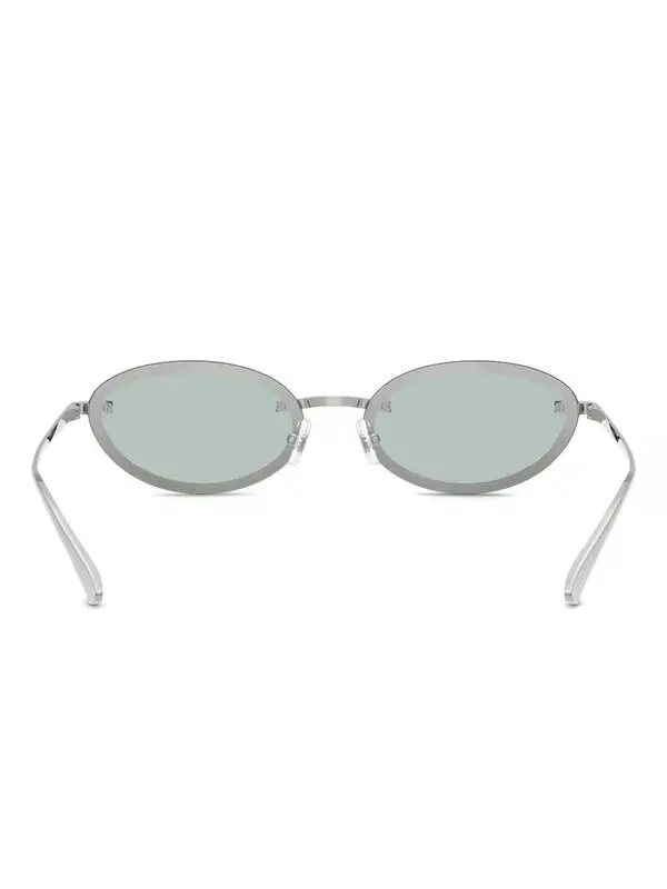 JIMMY CHOO Beaded Oval-frame Sunglasses