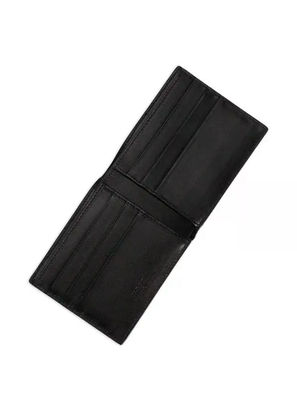 Dolce & Gabbana Bi-fold Woven Wallet - Black