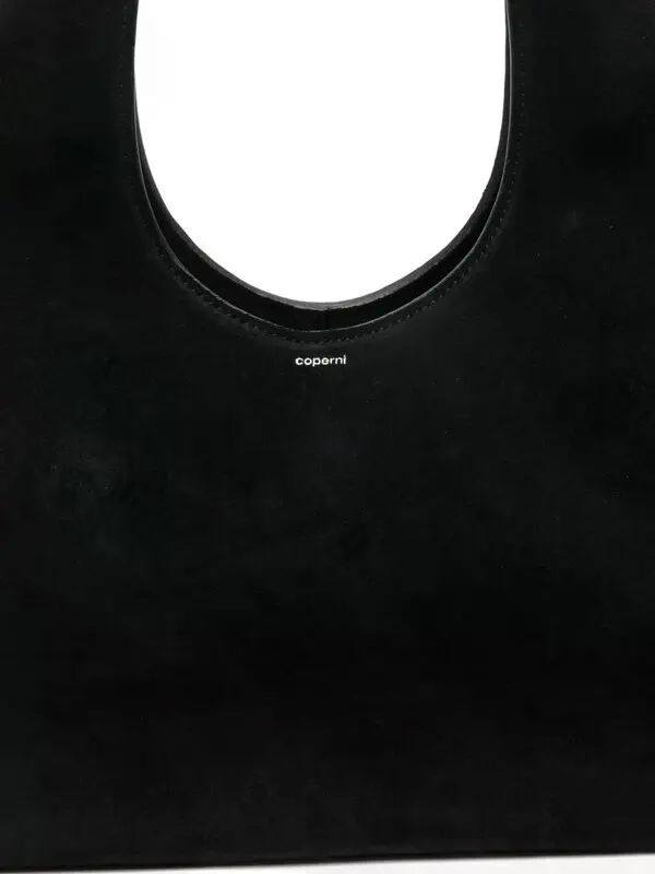 Coperni Suede Tote Bag - Black