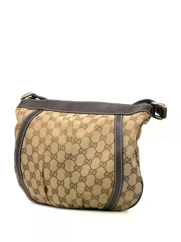 Gucci Gg Canvas Abbey D-ring Crossbody Bag - Brown