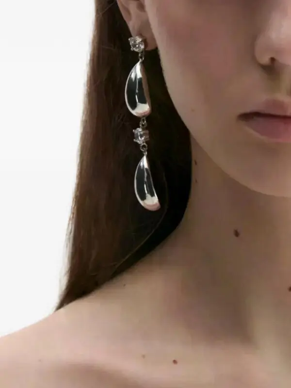Magda Butrym Teardrop Embellished Stud Earrings