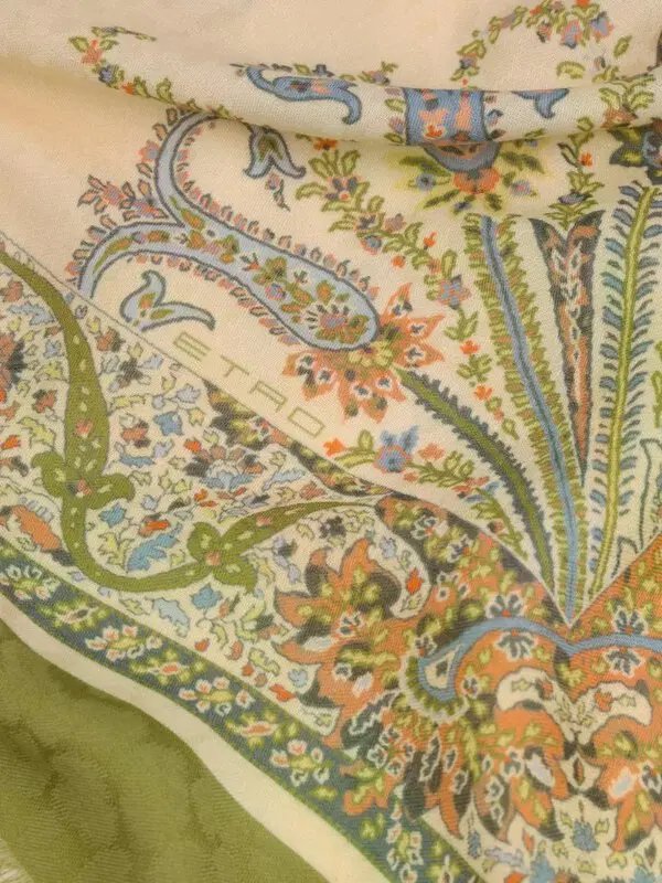 Etro Floral Jacquard Scarf