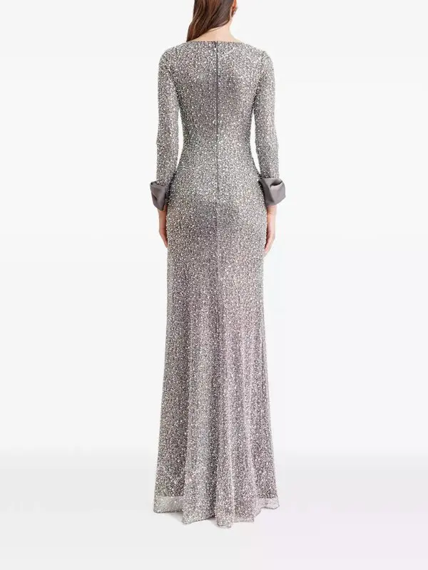 GEMY MAALOUF Side-slit Maxi Dress