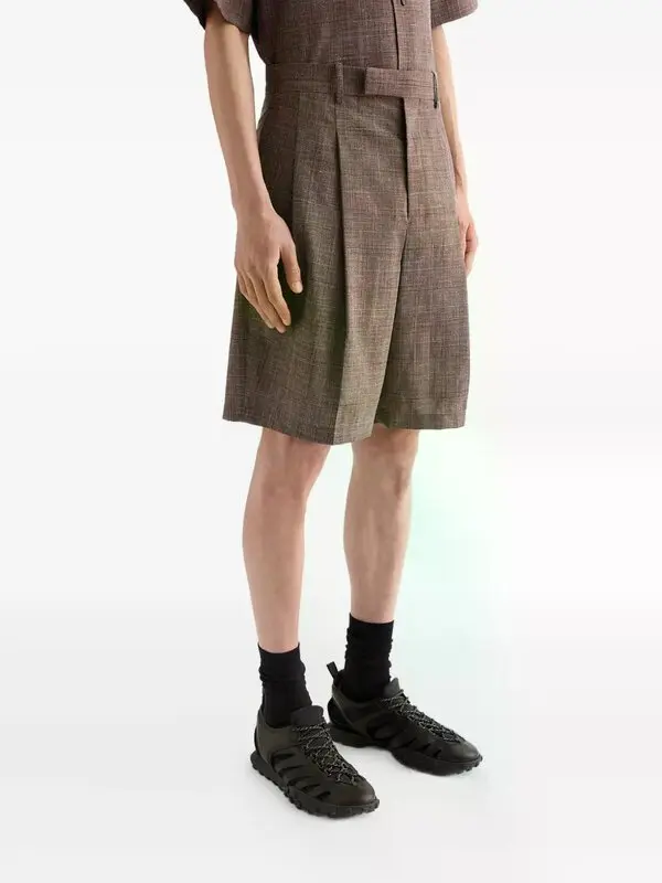 JIL SANDER Belt-loop Short