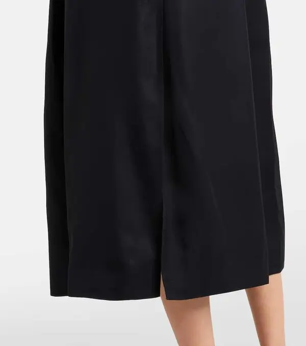THE FRANKIE SHOP Veyron Double-breasted Twill Trench Coat