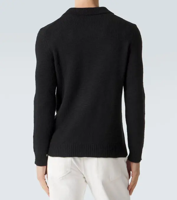 Gabriela Hearst Cashmere Polo Sweater