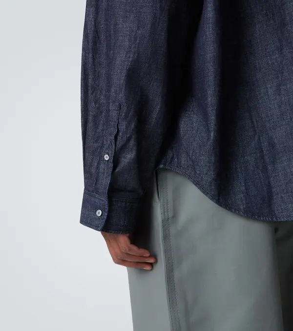 Acne Studios Embroidered Denim Shirt