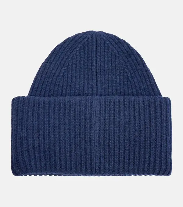Acne Studios Face Wool And Yak-blend Beanie