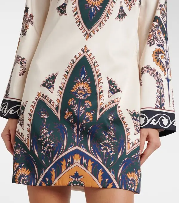 Veronica Beard Cromwell Floral Minidress