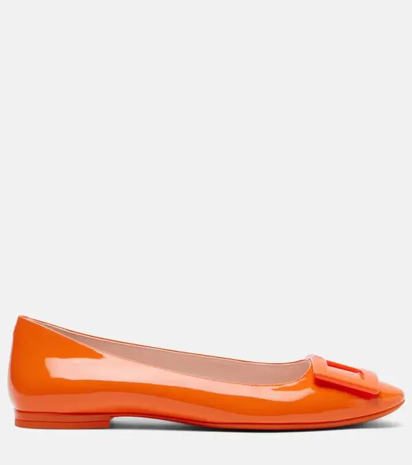 ROGER VIVIER Gommettine Roundy Ballet Flats