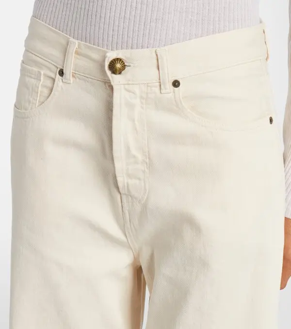 Alanui Shades Of Eden Wide-leg Jeans